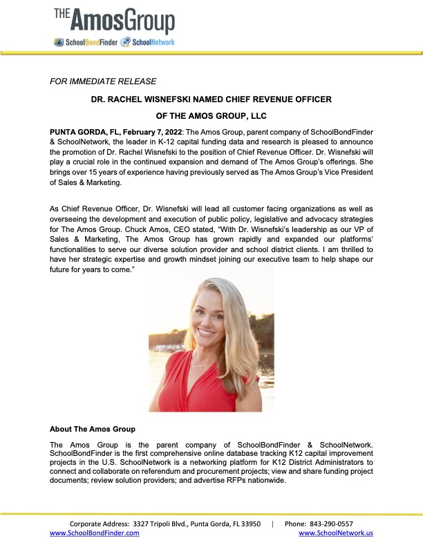 News – The Amos Group